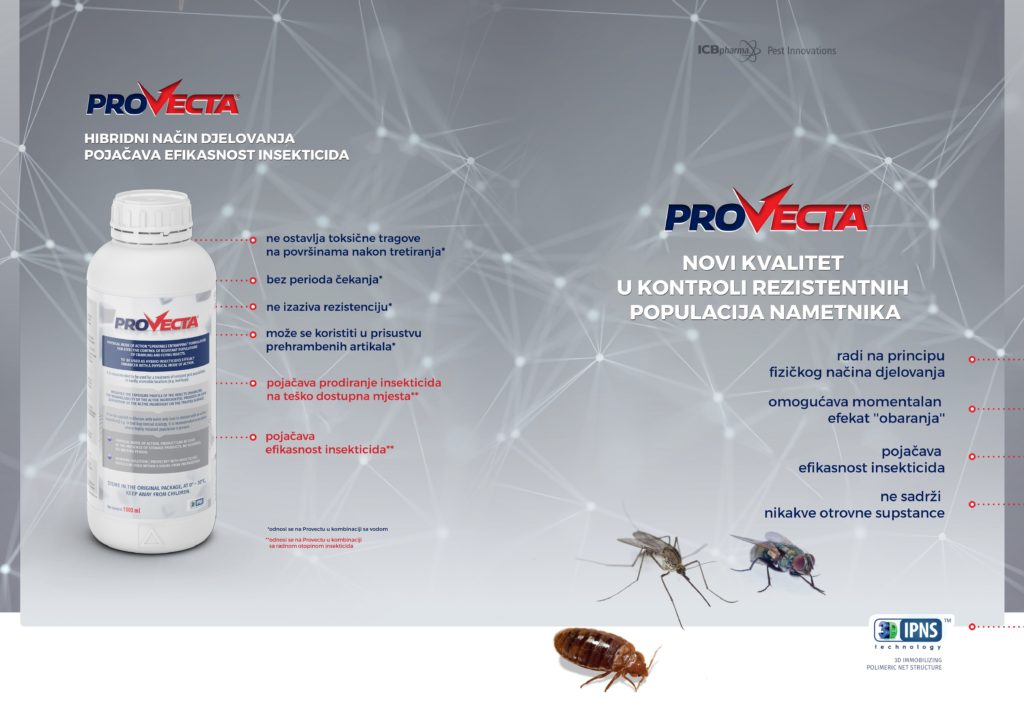 ProVecta 1L – Sredstvo protiv stjenica, grinja – BEHAR d.o.o.